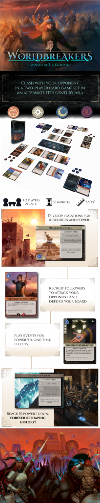 Worldbreakers: Advent of the Khanate - Clash with your opponent in an ...